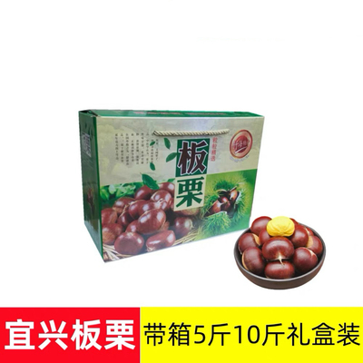 宜兴板栗新鲜光泽好大果香糯爽口