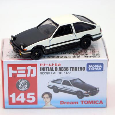 Tomy 145多美卡 Initial D AE86 Trueno 头文字D车模玩具摆件经典