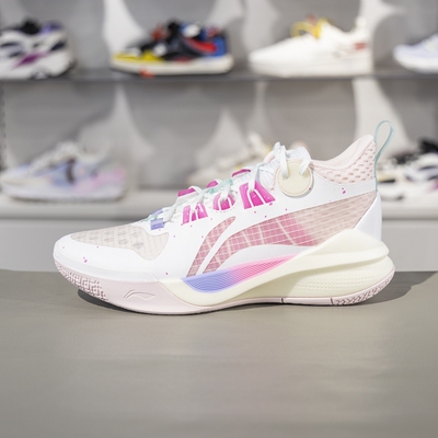 李宁男子减震回弹低帮篮球鞋