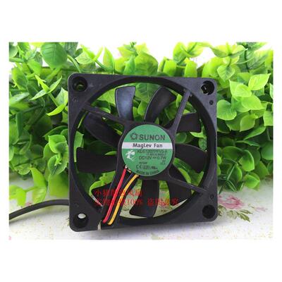 原装SUNON KDE1207PFV3-A 12V 7010 CPU散热器/电脑静音风扇7厘米