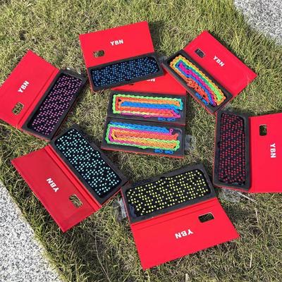 台湾Ybn Yabon超轻型山地公路自行车11/12速钛合金炼条彩虹色钻石