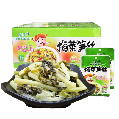 闽香整箱80g*30花生梅菜笋丝