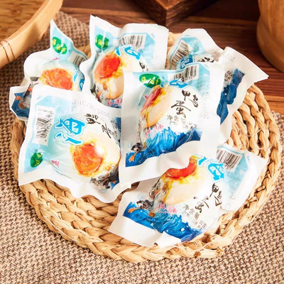 胜邮海油香蛋清不咸特大即食咸鸭蛋真空包装整箱批发红泥腌制