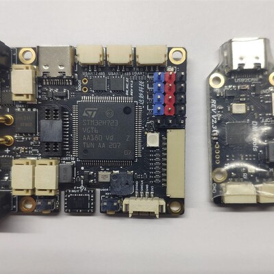 达妙STM32开发板H723 DM-MC02机器人轮足控制板机械臂板载BMI088