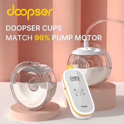 免手扶可穿戴式吸乳器便携一体式电动吸奶器Electric breast pump