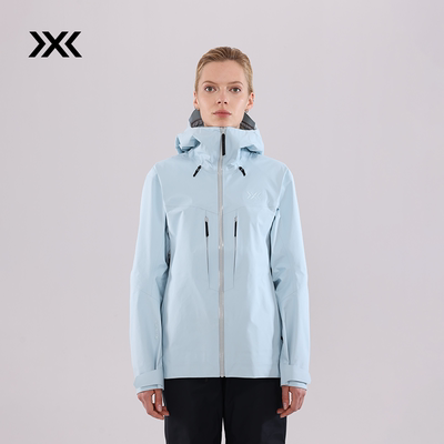X-BIONIC 旷野隐者戈尔3L硬壳冲锋衣 女户外徒步登山防水透汽