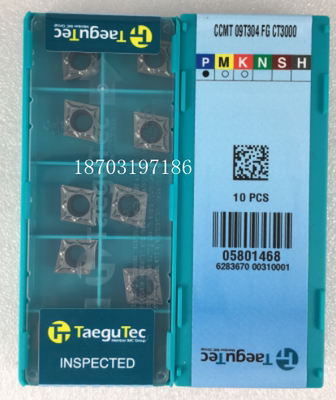 韩国特固克数控刀片CCMT060204 FG CT3000 CCMT09T304 MT CT3000