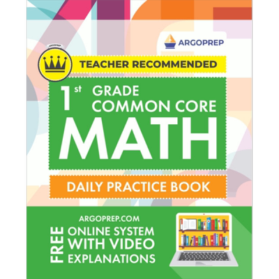 美国课标一年级数学每日练习册 1st Grade Common Core Math Daily Practice Workbook Argoprep 练习题含视频解析 又日新
