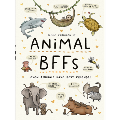 Animal BFFs Even Animals Have Best Friends! 动物也有好朋友 英文原版 进口图书 儿童绘本 故事图画书 又日新