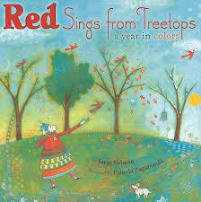 【英文原版】Red sings from treetops :a year in colors 凯迪克：树顶上唱的红颜色  精装