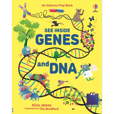 See Inside Genes and DNA 尤斯伯恩看里面:基因与DNA 英文原版 进口图书 儿童科普绘本 知识百科图书 精装童书 又日新