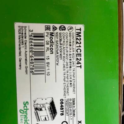 施耐德控制器PLC  TM221CE24T 工程余货(请询价)