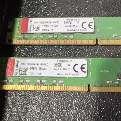 DDR3 8GB内存条 K16N11/8-SP--议价商品