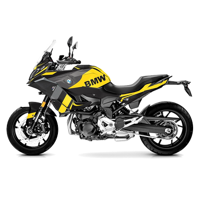 适用宝马F900XR摩托车贴纸个性改装防水保护膜版画贴花改色膜车衣