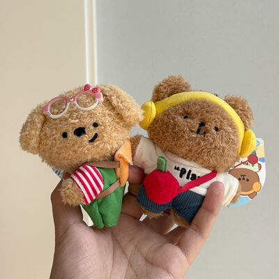 萌宝毛绒挂件公仔玩偶情侣包包挂饰可爱女生书包配饰礼物
