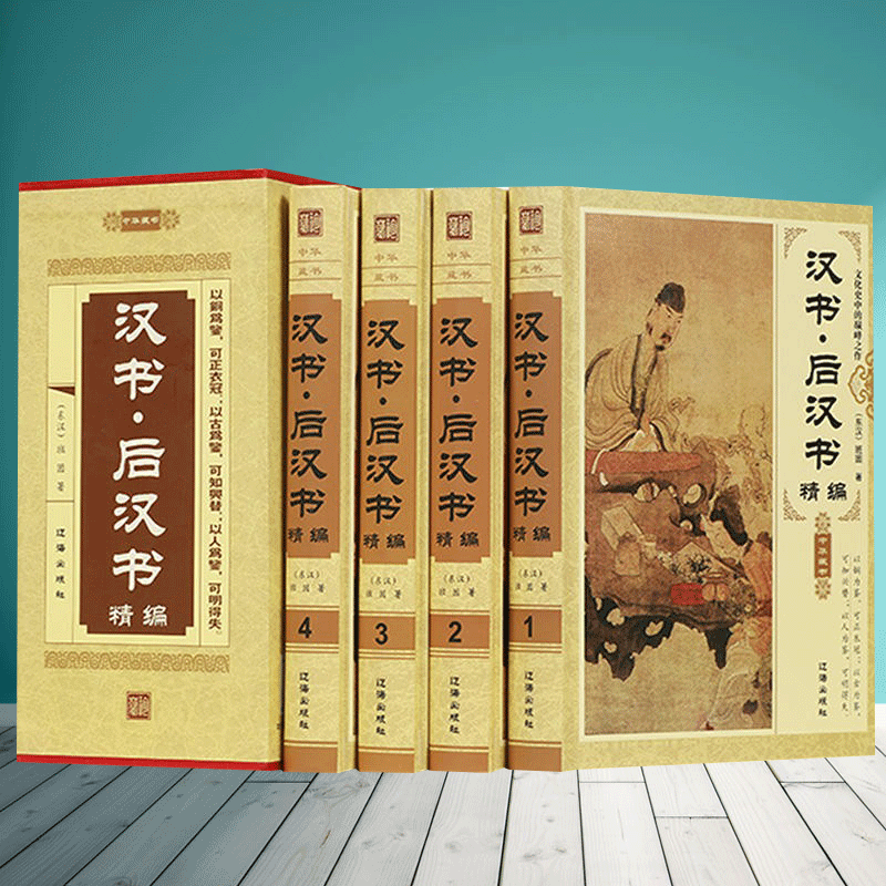 正版精装汉书后汉书全套班固著全文白对照原文译文中国古代史大全史书中国历史中华国学经典二十四史中国通史书籍
