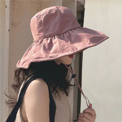 Women Sunshade Hat Summer Thin Sun Protection Hats  Ladies K