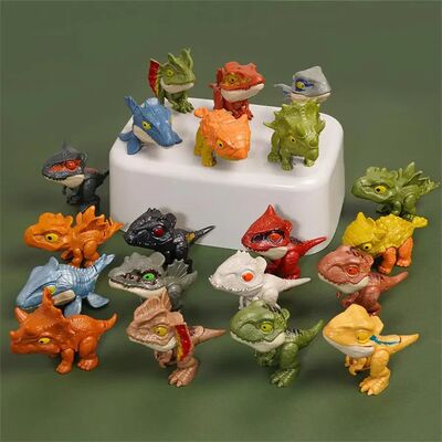 5/10 Pieces of Dinosaur Hand-biting Toys, Realistic Cartoon