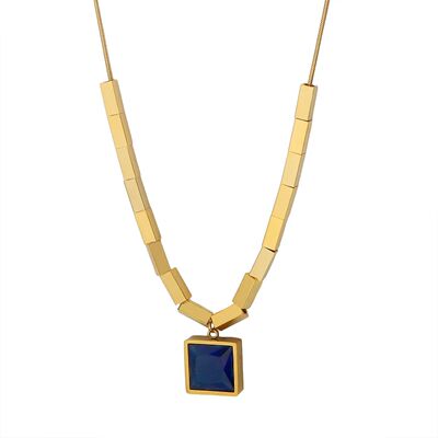 Delicate Stainless Steel Pendant Necklace