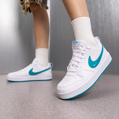 耐克Nike大童鞋新款COURT BOROUGH经典运动休闲板鞋女 IV5964-101
