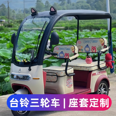 适用台铃X5 X7 X6 X11 X16pro F7 X18 F3 C5电动三轮车座套坐垫套