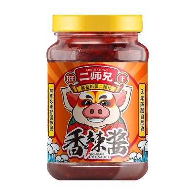 旺丰牌二师兄香辣酱川菜调味料