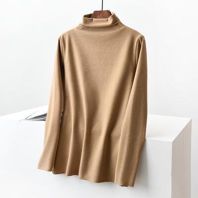 Non marking T-shirt for women, double-sided thick half