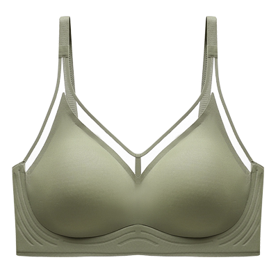 软支撑半液态网纱聚拢文胸