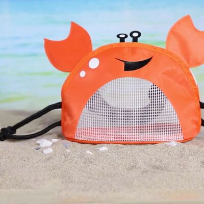 Crab Children's Beach Bag Storage Bag Outdoor Shell Bag Trav