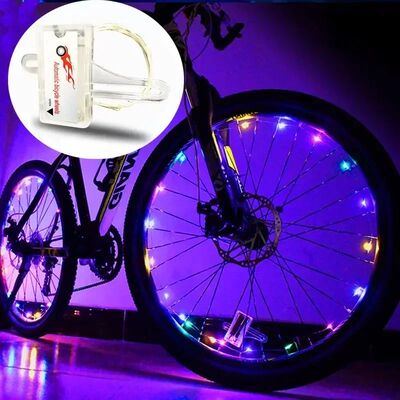 Tire Lights Bicycle Hot Wheel Lights Mountain Bike Frame Dec