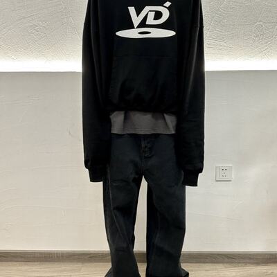 VUJADE006VD刺绣重磅连帽卫衣