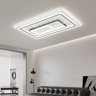 新款全光谱护眼iLED吸顶灯客厅灯卧室灯超薄简约智能语音灯具