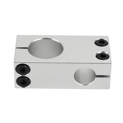 RDJ01/02铝合金加长平行双孔同向光轴连接件固定块圆管垂直锁紧夹