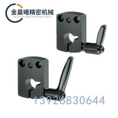 铝合金氧化黑DPNKM小型位置显示器夹板DPNK LKF01-D8/D10/D12/D14