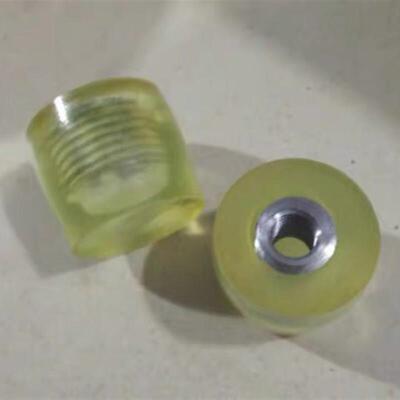 内牙20热粘聚氨酯防撞头6压块12螺纹16优力胶减震垫缓冲器PSHEH8