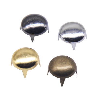 铜质圆四爪铆钉朋克diy手工