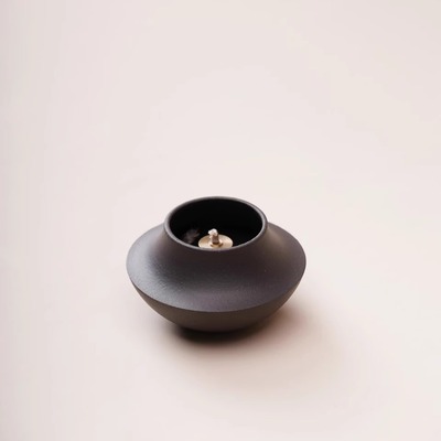 一条新派紫砂原矿天青泥酒精灯