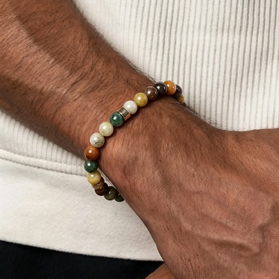 NaturalStoneBeadsBracelet