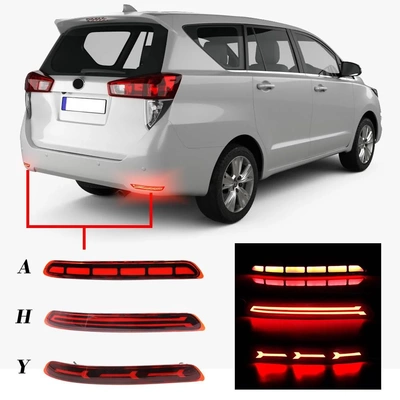 YCL适用于丰田伊诺瓦TOYOTA INNOVA/CRESTA改装LED后包围刹车灯