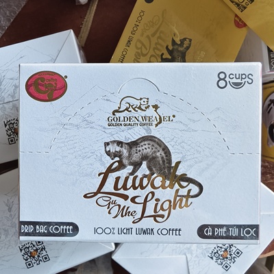 代购越南原装C7 GOLDEN QUALITY网红挂耳咖啡粉独立小包装 8包/盒