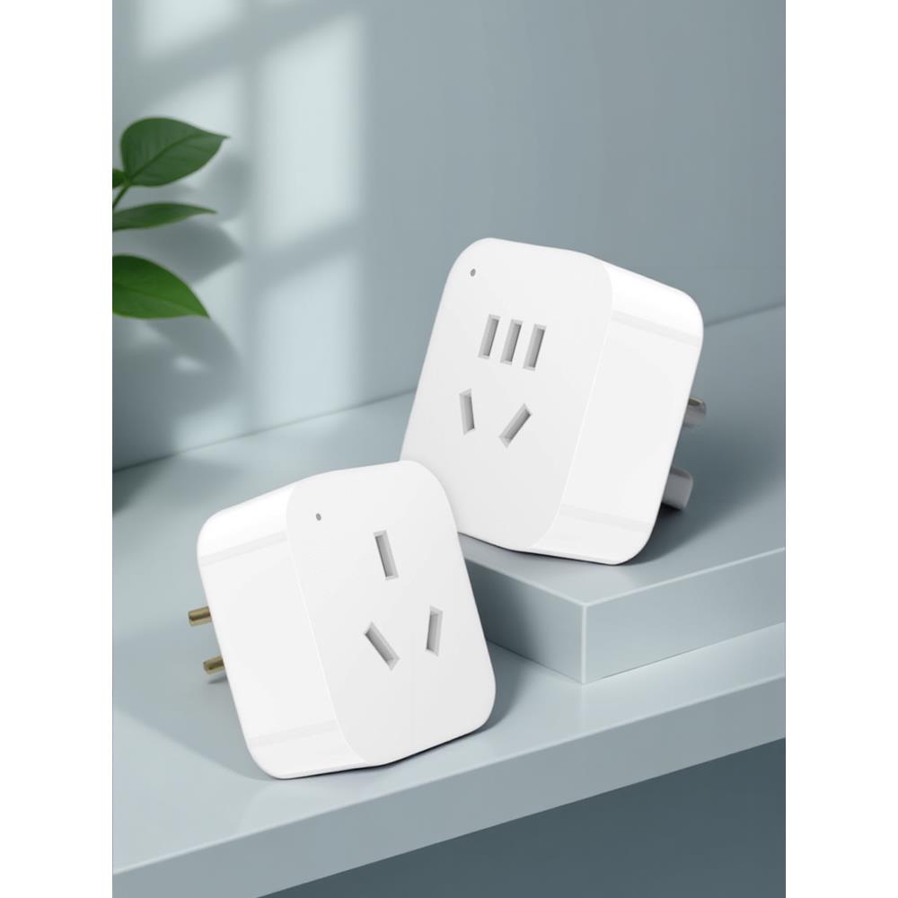 wifi蓝牙智能插座过充自动断电连连智能定时电量统计APP远程控制