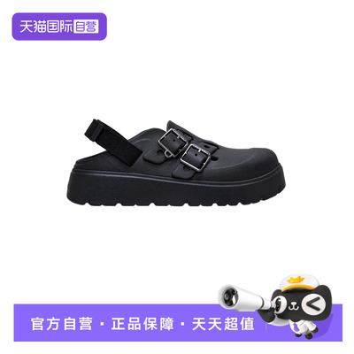 【自营】Crocs卡骆驰经典女鞋庞克Clog克骆格洞洞鞋214105-001