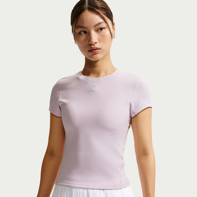 【自营】Nike耐克DRI-FIT女子速干短袖网球修身运动T恤HQ2995-583