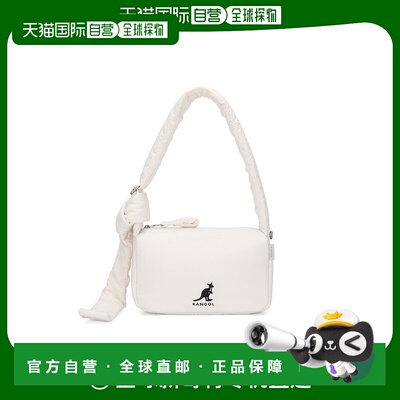 韩国直邮KANGOL WH Pooper 斜挎包 S 3329 象牙白色女包单肩包
