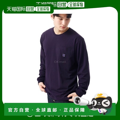 韩国直邮NEEDLES L/S 圆领 T 恤 涤纶针织衫 - EGGPLANT (PU307)