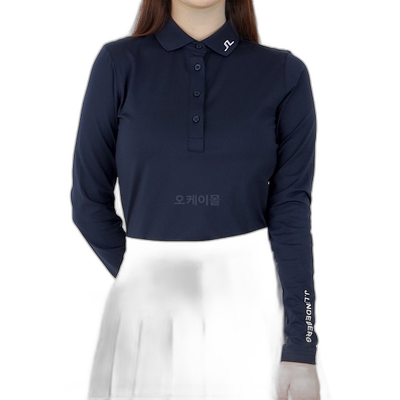 韩国直邮J.LINDEBERG Tour Tech 长袖Polo衫 男士聚酯纤维弹力纤