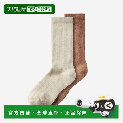 韩国直邮NIKE NIKE Nike Everyday Cushion Cozy Crew Socks (2 p