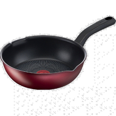 韩国直邮Tefal特福多功能煮锅暗红色纹理时尚简约轻松清洗易上手