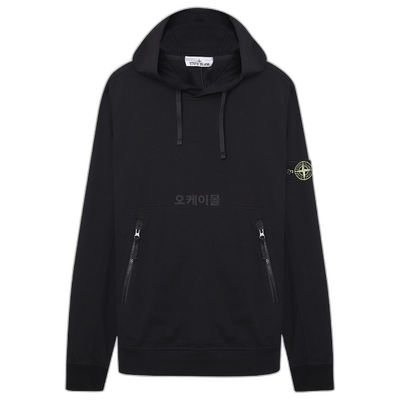 韩国直邮STONE ISLAND 60452 弹力棉质抓绒连帽卫衣 2023春夏新款
