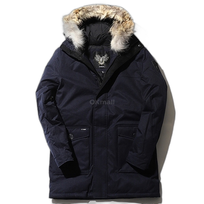 韩国直邮Nobis Yves Navy Blue Down Jacket/Insulated Coat外套